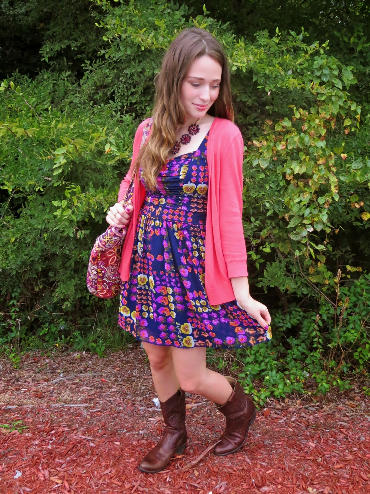 OOTD: Of Fall Florals & Friendship. | Southern Belle in Training