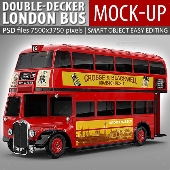 160+ Best Bus Mockup Templates | Free & Premium
