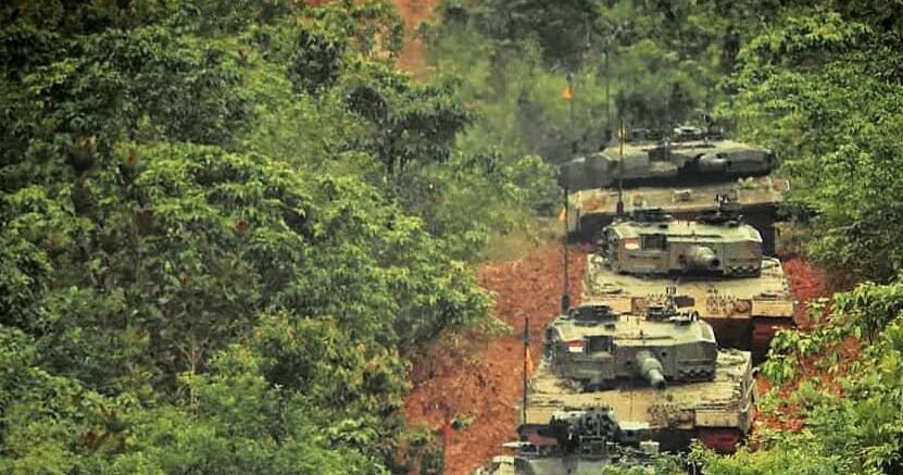 SNAFU!: Indonesian Leopard 2 MBT's in the Jungle!