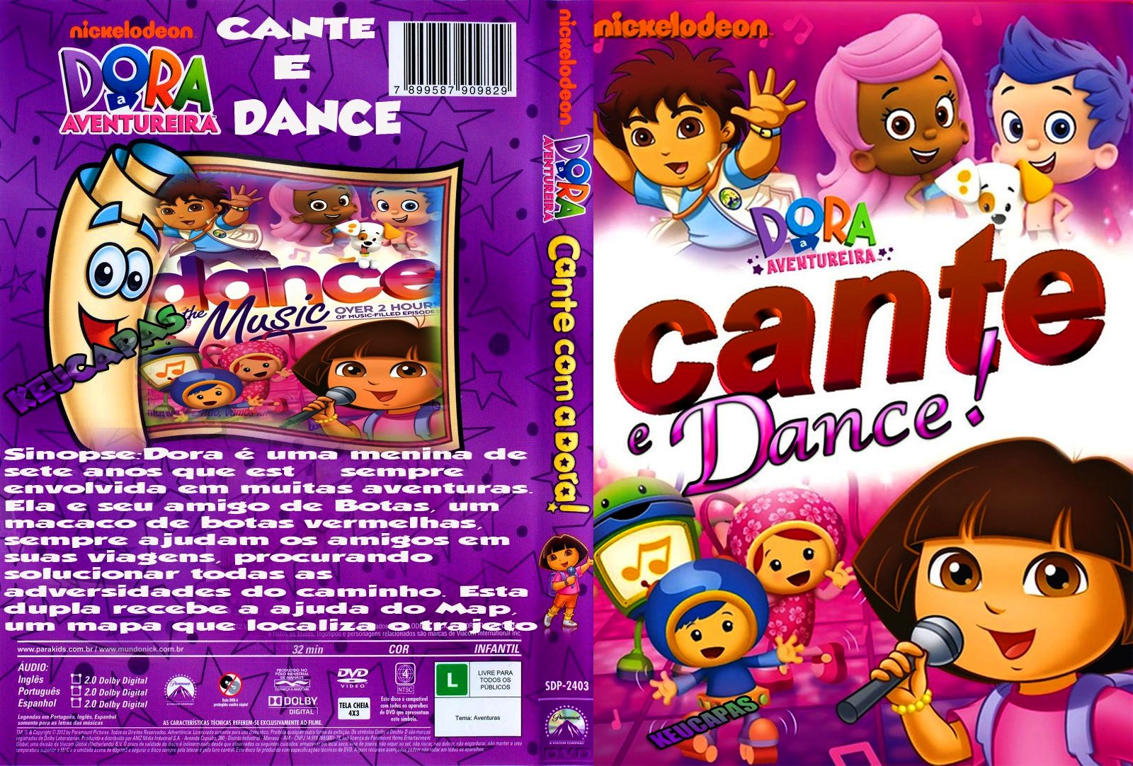 Raiando capas: DORA CANTE E DANCE