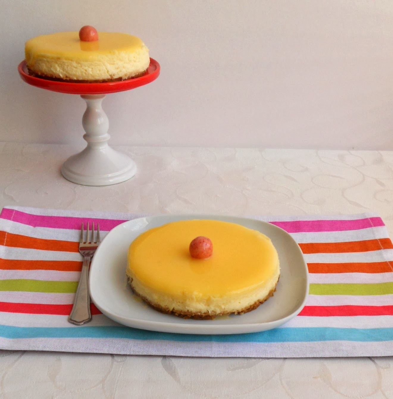 La bellota dulce: Cheescake de limón