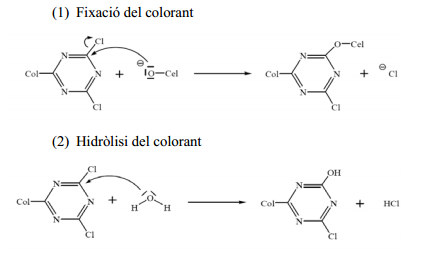 QUÍMICA TEXTIL: TEÑIDO DE ALGODÓN CON COLORANTES REACTIVOS