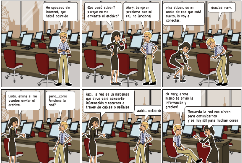 REDES INFORMÁTICAS: COMIC