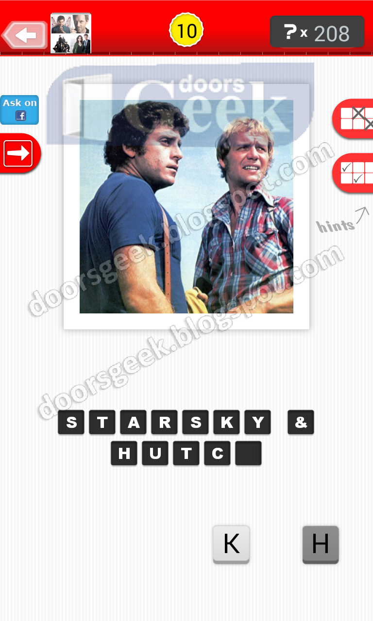 Guess the TV Show - Level 29-10 Answer ~ Doors Geek