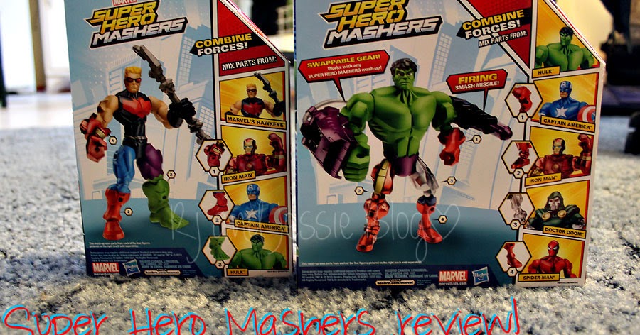 Hasbro: Marvel Super Hero Mashers review + giveaway!