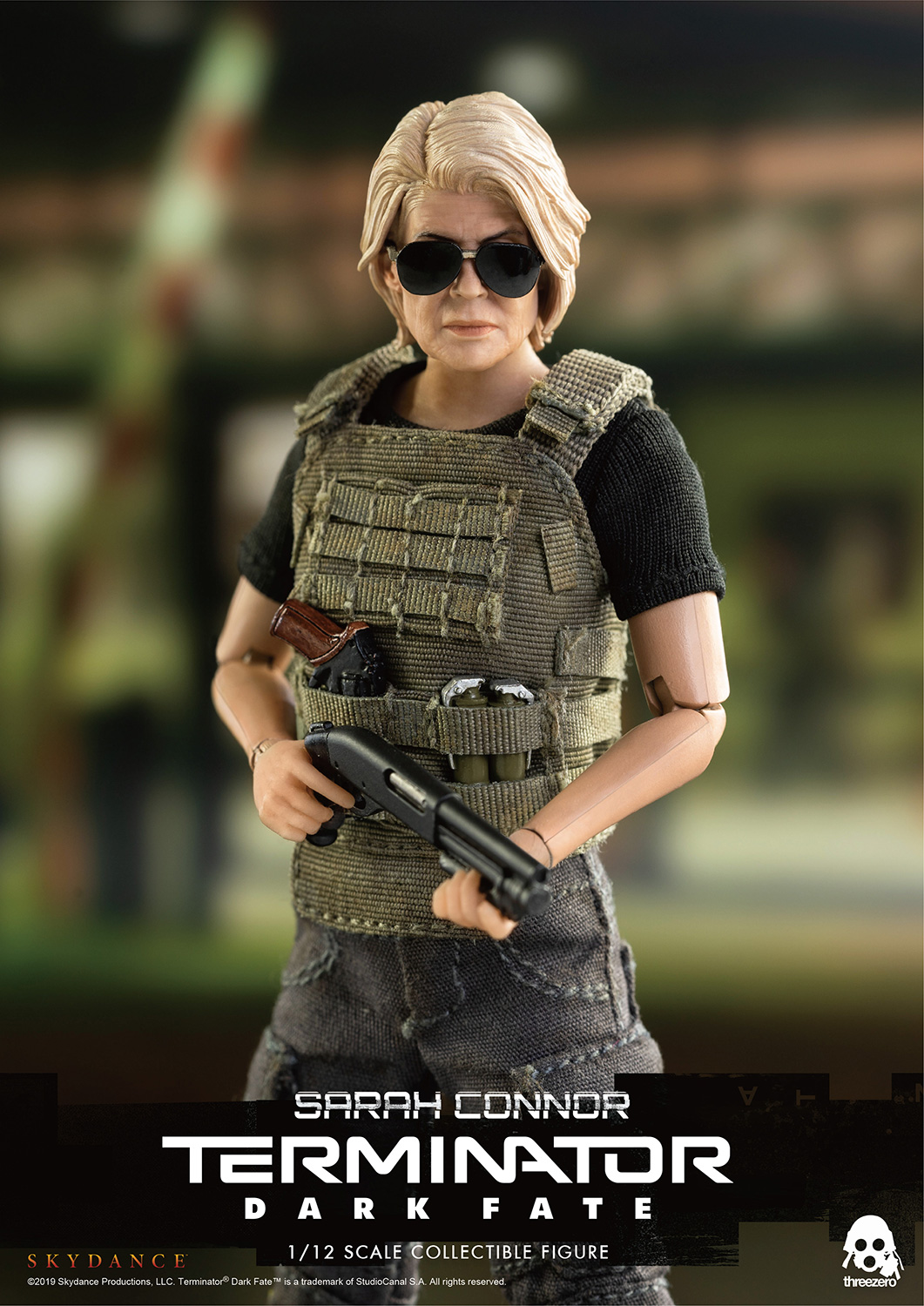 toyhaven: ThreeZero Terminator: Dark Fate 1/12 scale Linda Hamilton as ...