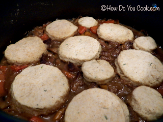 How Do You Cook.com: Savory Beef and Ale Cobbler