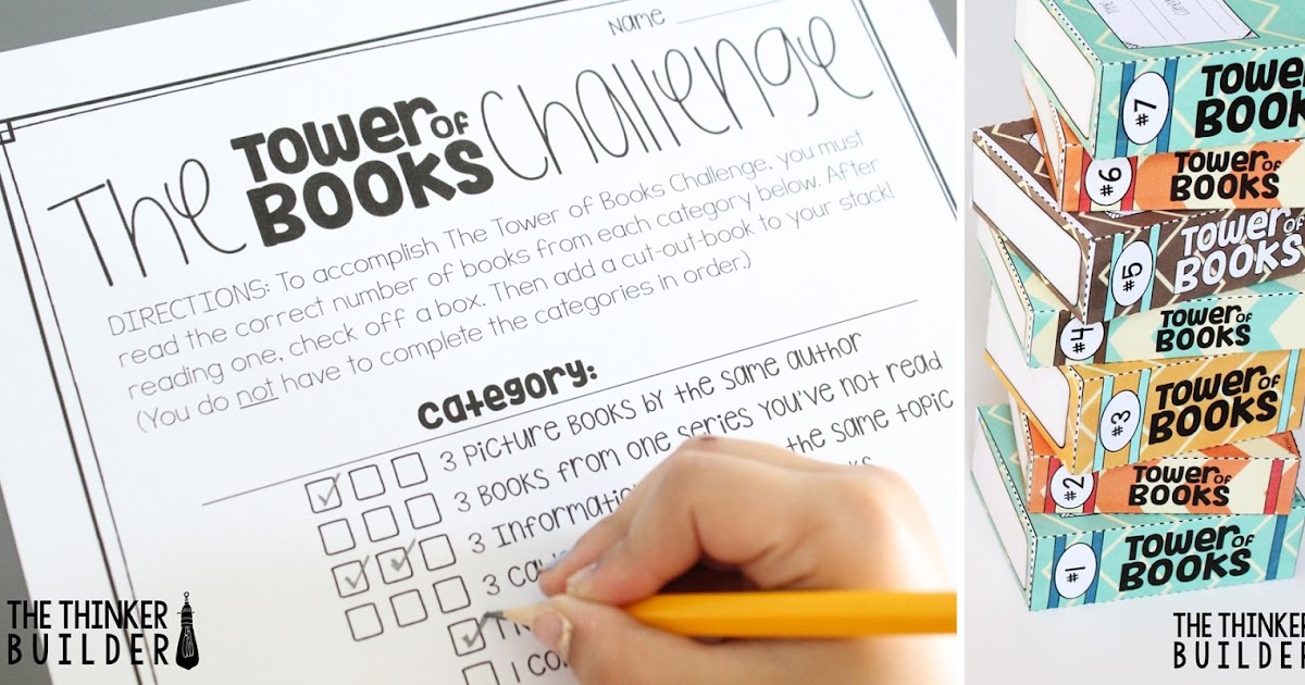 The Tower of Books Challenge: A Reading Log Alternative