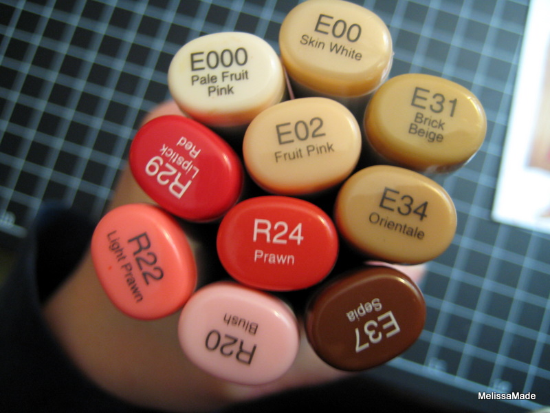 Melissa Made: Simple Copic Coloring Tutorial