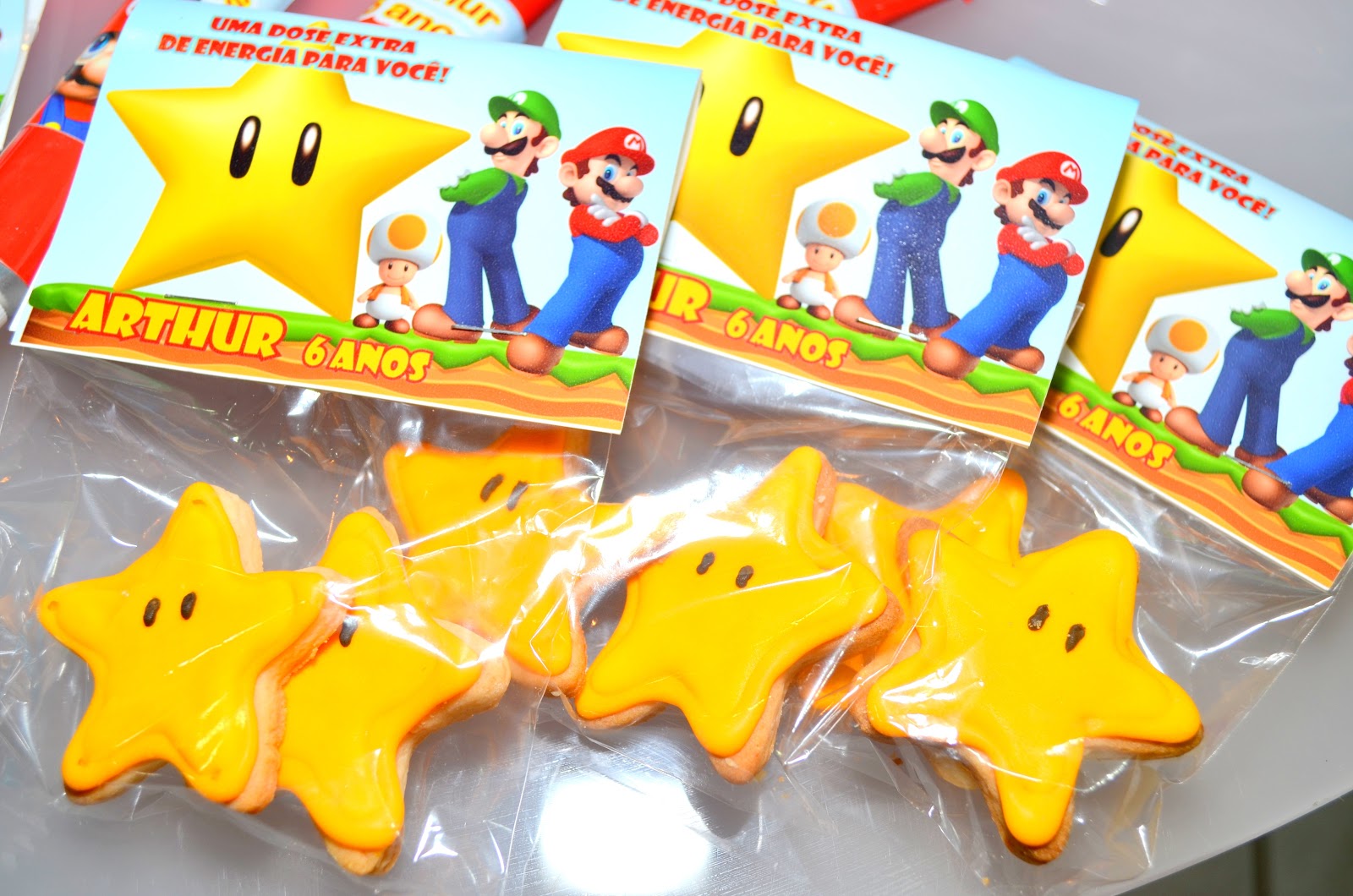 Danielle Jotha: Festa Super Mario Bros do Arthur