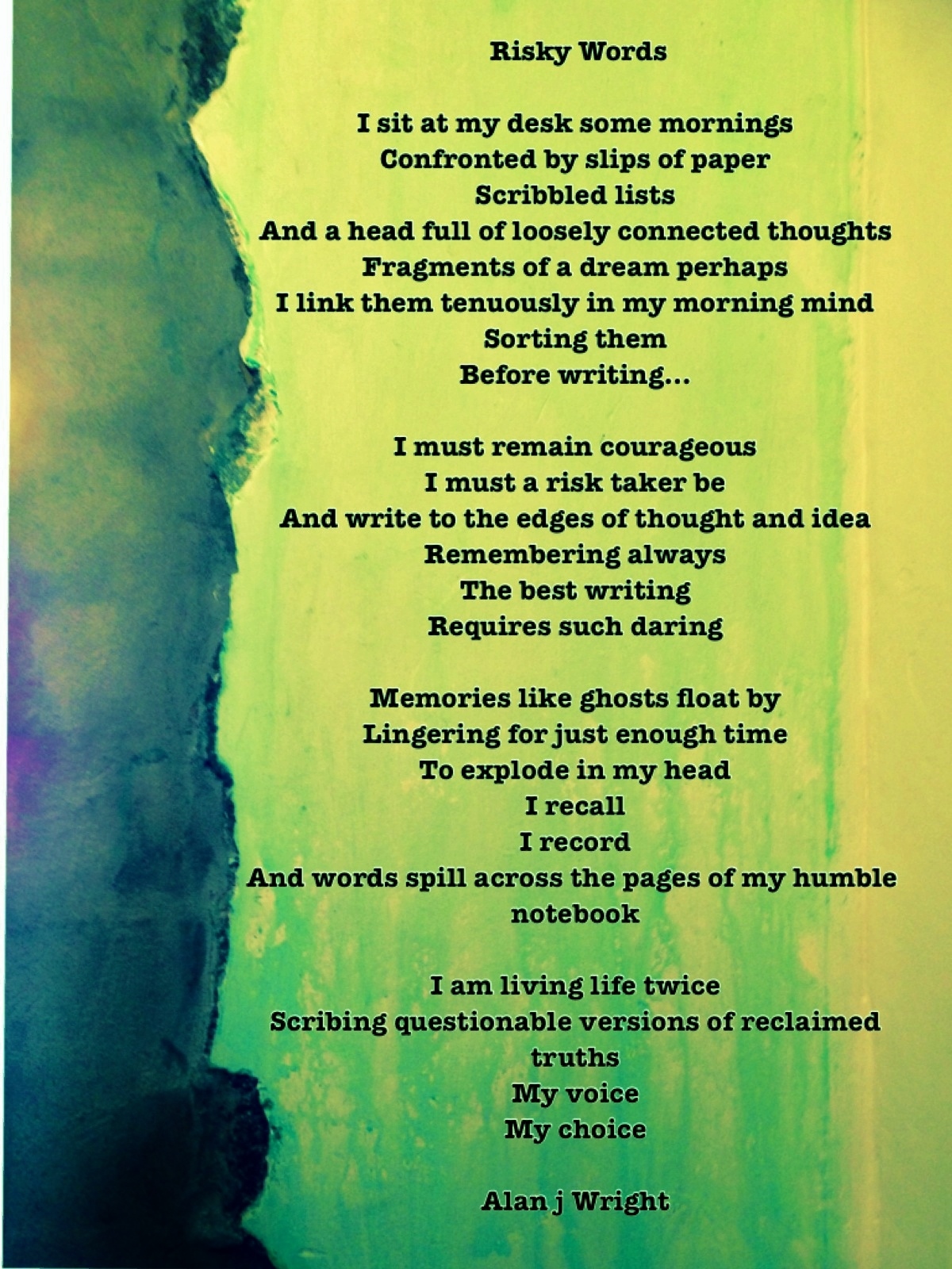 Advice to Young Poets.-Alan j Wright