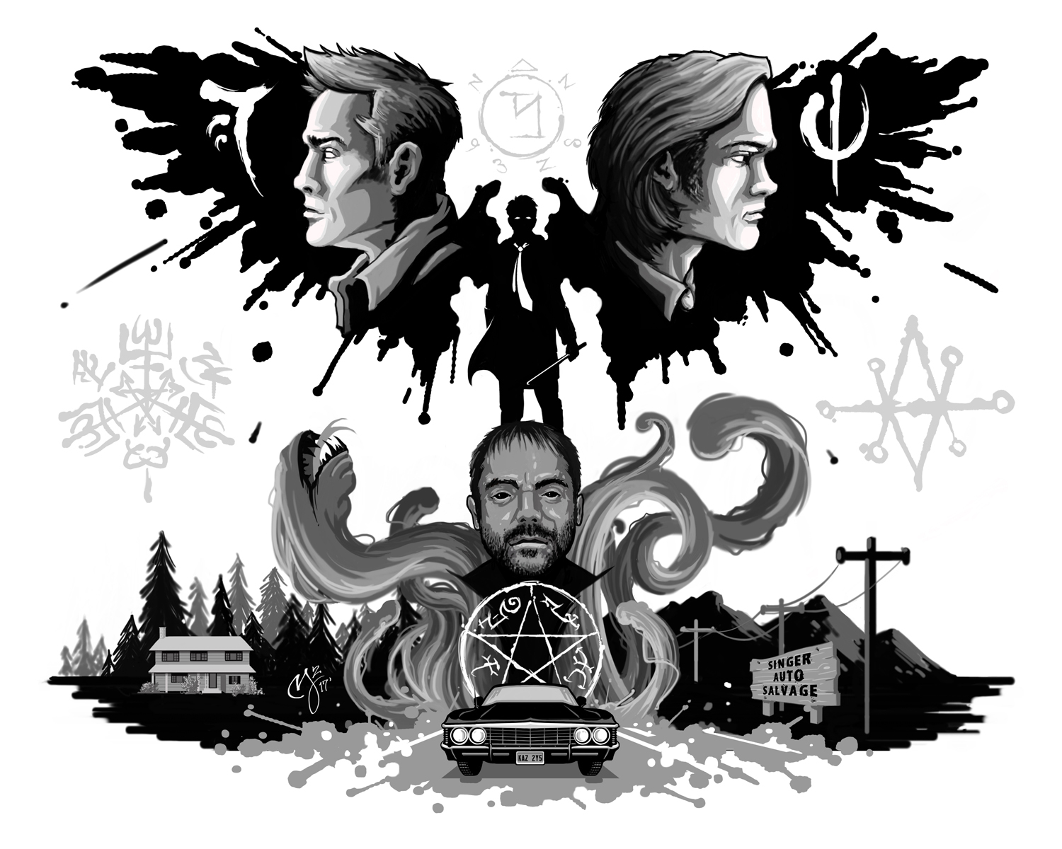 Stiles of Art: Supernatural