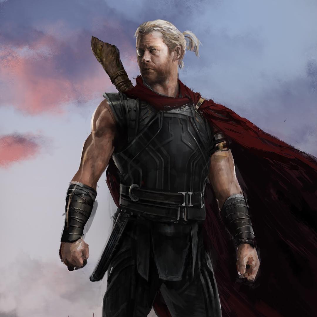 Unused Thor Designs in Avengers: Infinity War Concept Art By Rodney ...