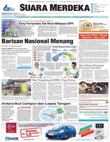 ALL IN 1 UPDATE KORAN.MAJALAH. DLL: KORAN HARIAN SUARA MERDEKA EDISI ...