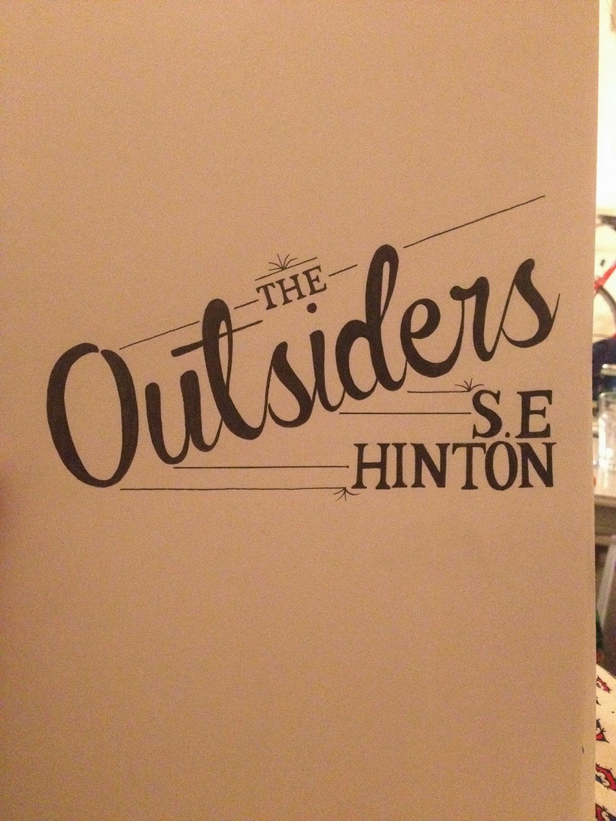 Design Practice: OUGD503: The Outsiders Book Cover Design Ideas