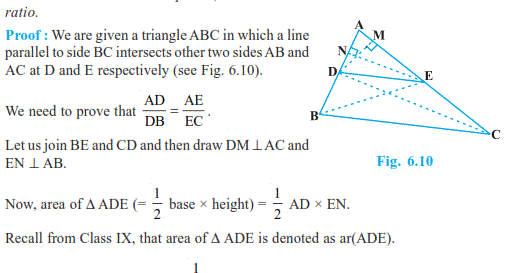 La geometría en primaria: Thales' Theorem