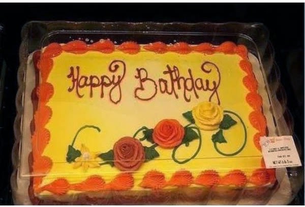 Bakery Fails Birthday Cake - Humor Bucket