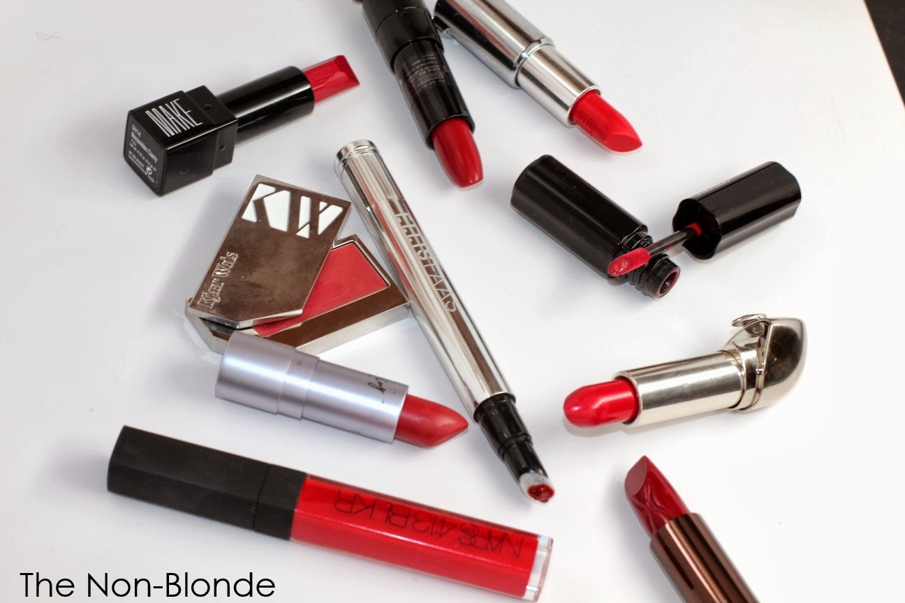 My Current Top 10 Red Lipsticks | The Non-Blonde
