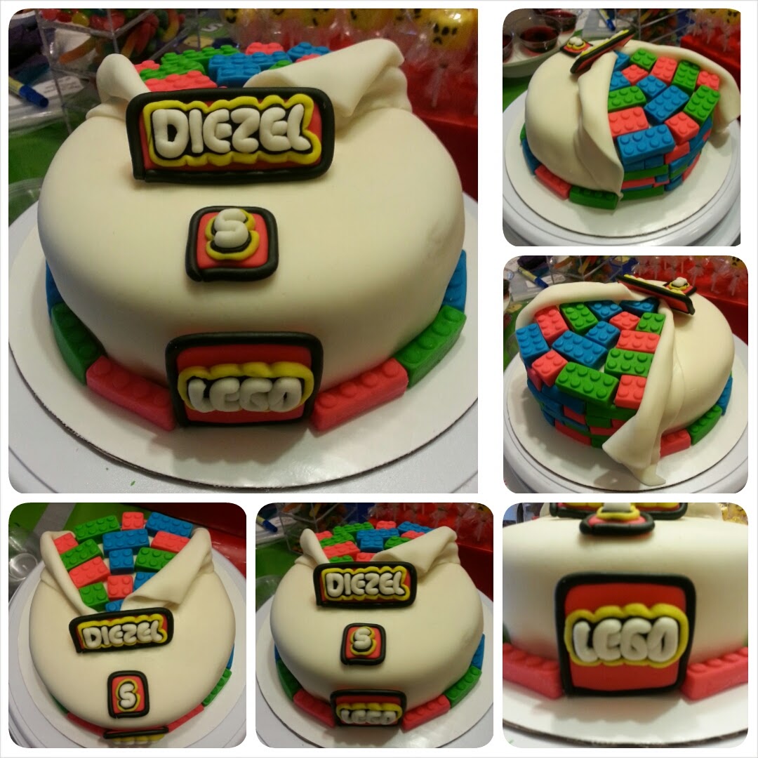 [Swaggy Simple Cakes]: Lego Marshmallow Pops, Lego Cookies and Lego Cake