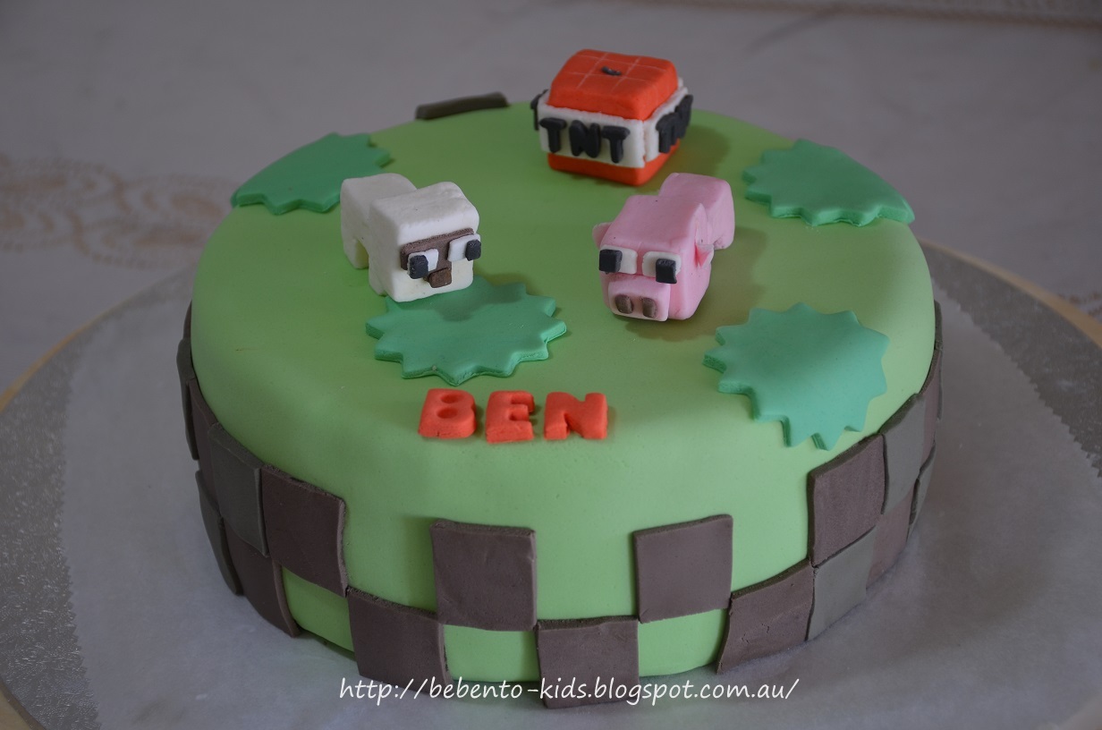 Bebento - Kids: Minecraft Birthday Cakes