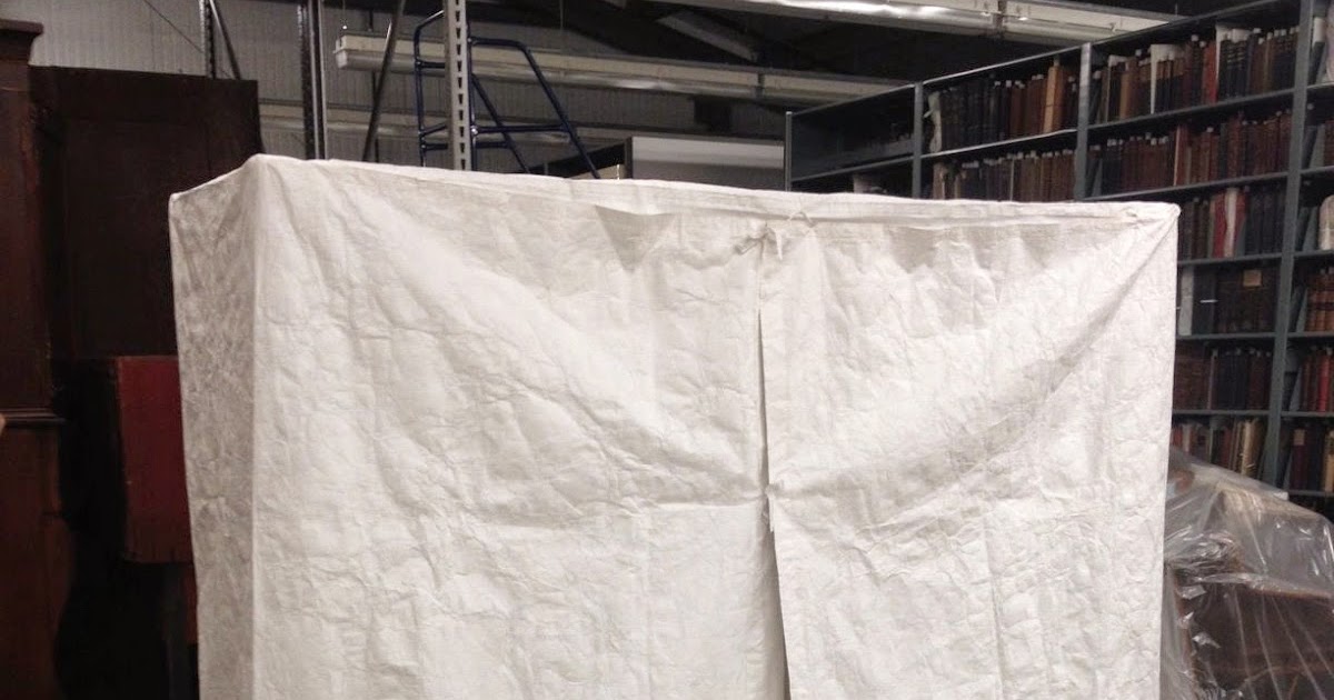 Inside the Conservator's Studio: Dust Covers. So many designs, so many ...