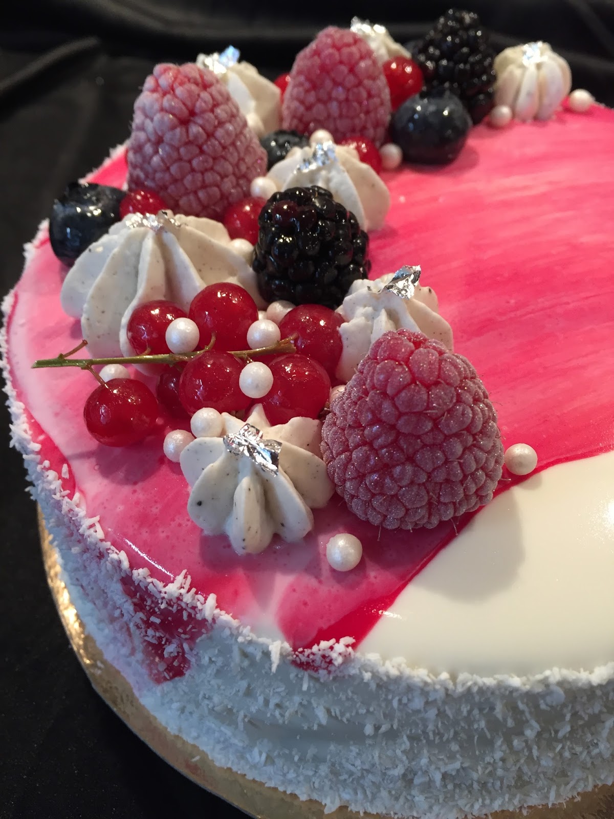 Entremets Fruits Rouges