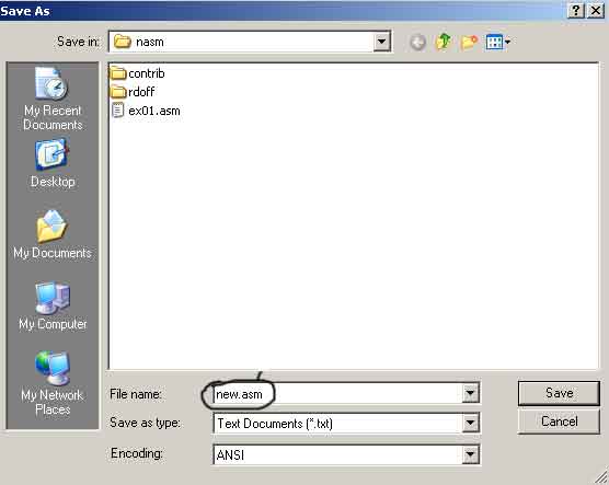 ASSEMBLE: How execute the assemble program by using nasm