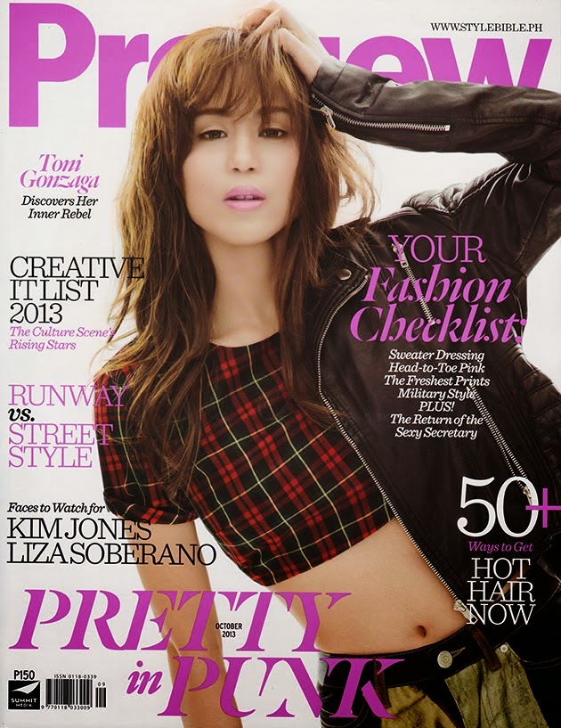 Toni Gonzaga Magazine Photoshoot by Bj Pascual for Preview Magazine ...
