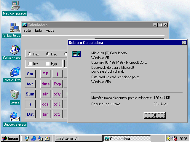 [ATUALIZADO] 20 Anos: O Windows 95 em 2015 - Bruno A. Vieira