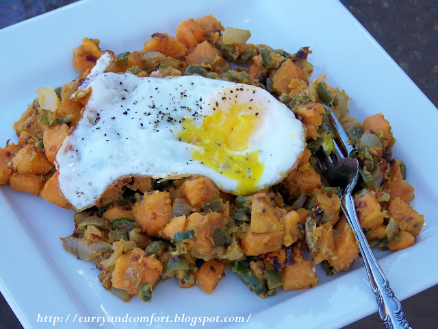Kitchen Simmer: Spicy Sweet Potato Hash