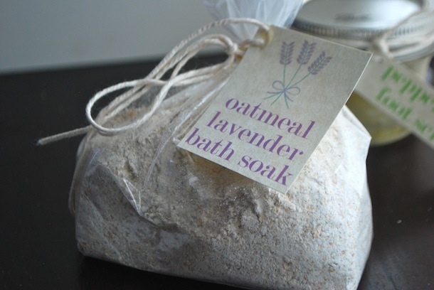 Kitchen Beauty: DIY Oatmeal Lavender Bath Soak - Always Order Dessert