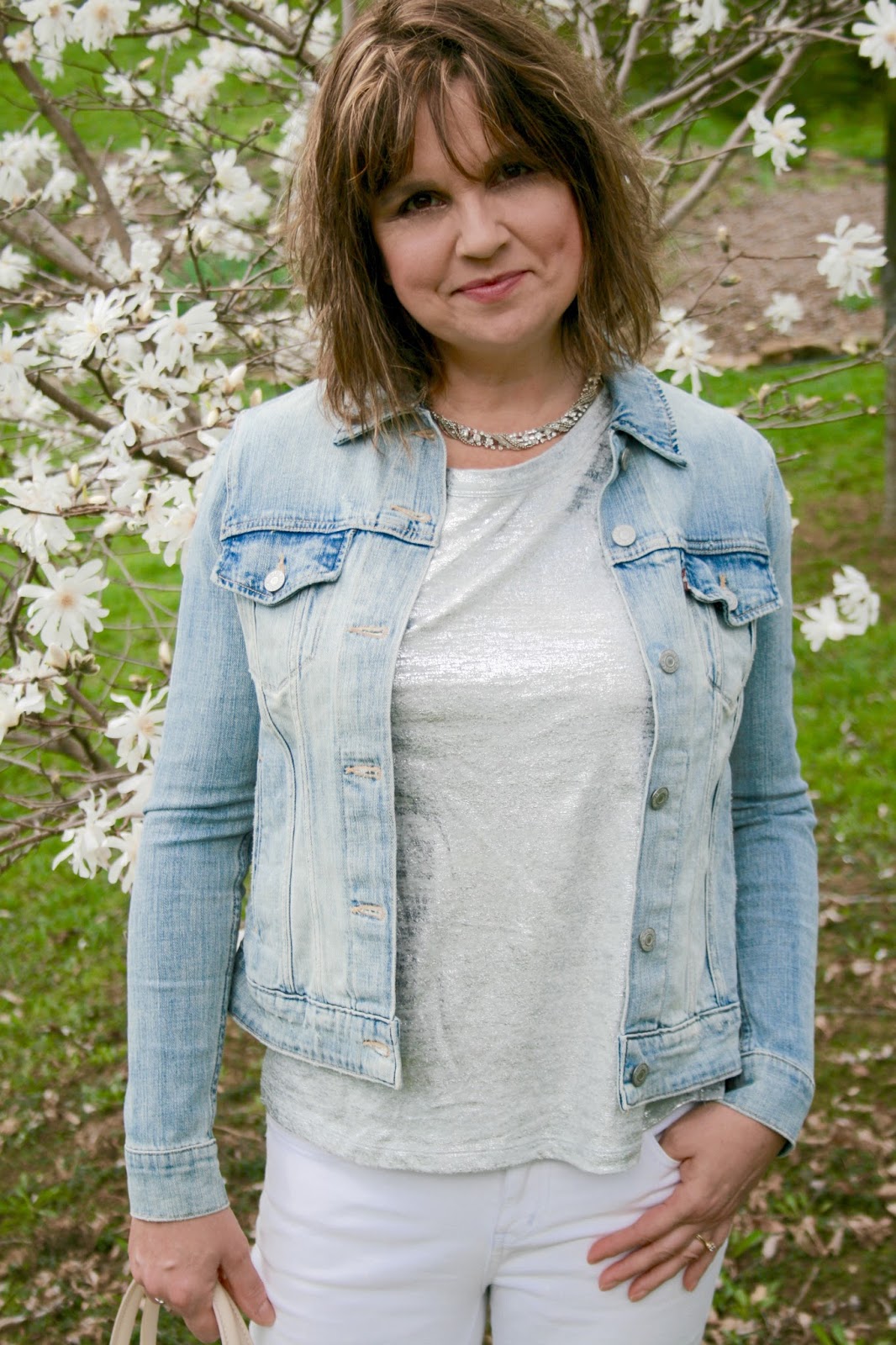 Amy's Creative Pursuits: Denim Jacket Trucker Style