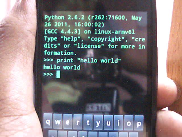 TechnoLabsz: Python for android :SL4A