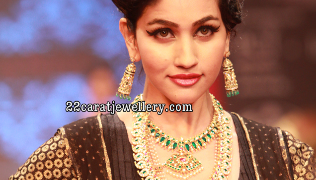 Anjali Lavania in Mango Necklace - Jewellery Designs