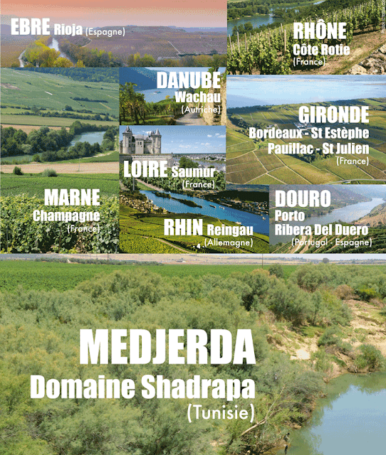 Domaine Shadrapa : Les Coteaux de la Medjerda : Grands fleuves et ...