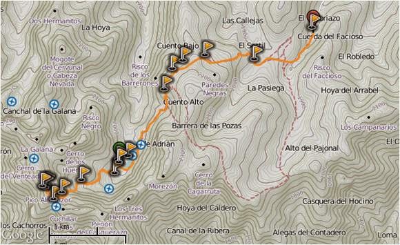 El Almanzor 2.592 m desde Refugio Elola