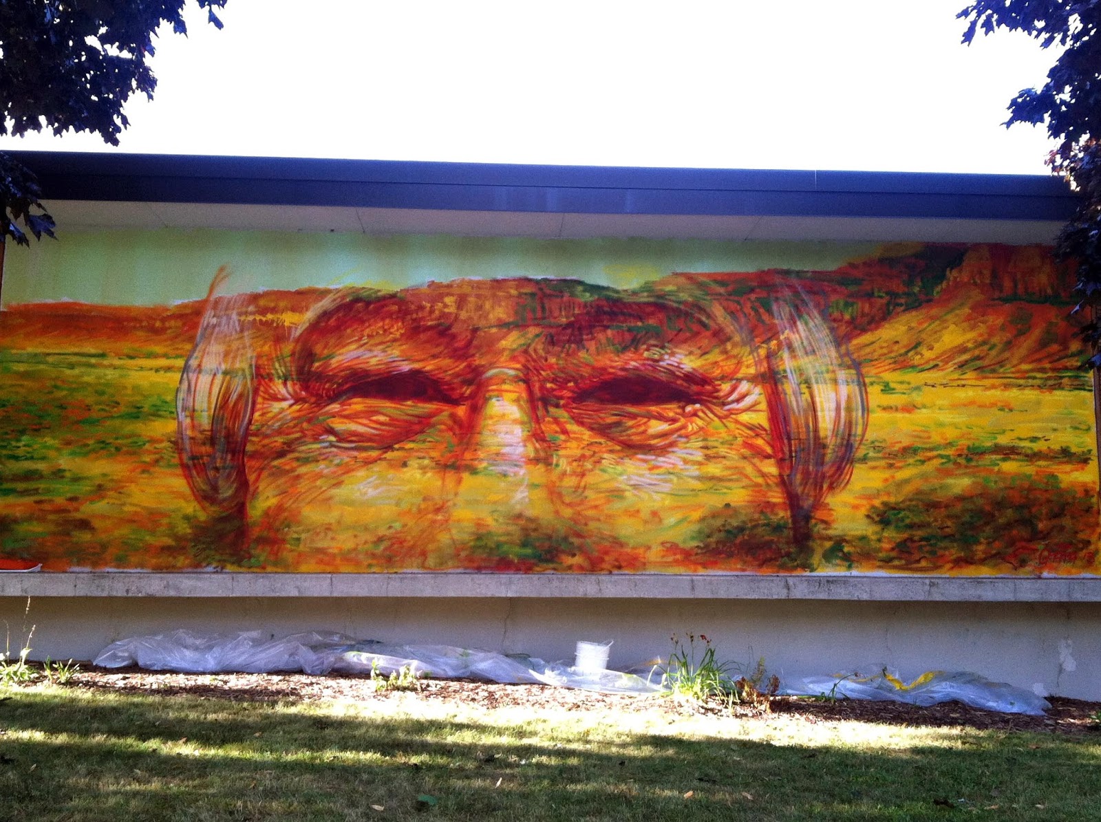Gaia New Murals In Sheboygan, USA | StreetArtNews | StreetArtNews