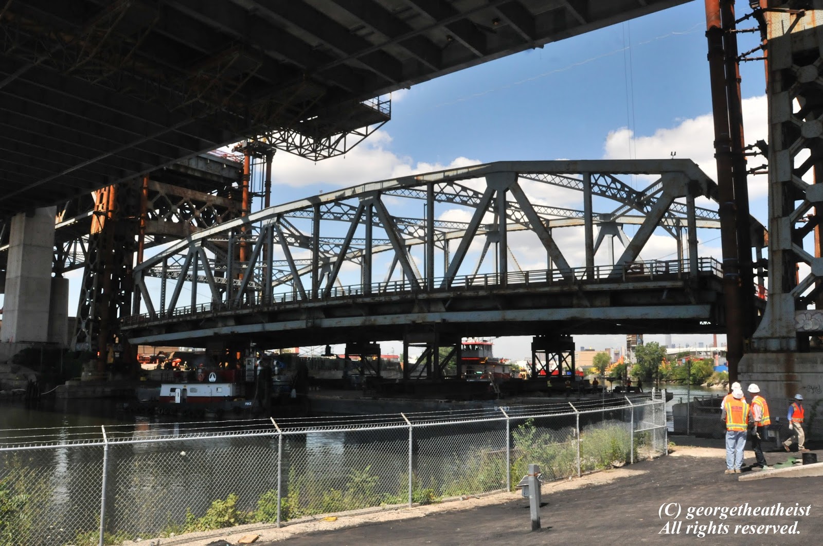 georgetheatheist . . . & associates: Kosciuszko Bridge Demolition. The ...
