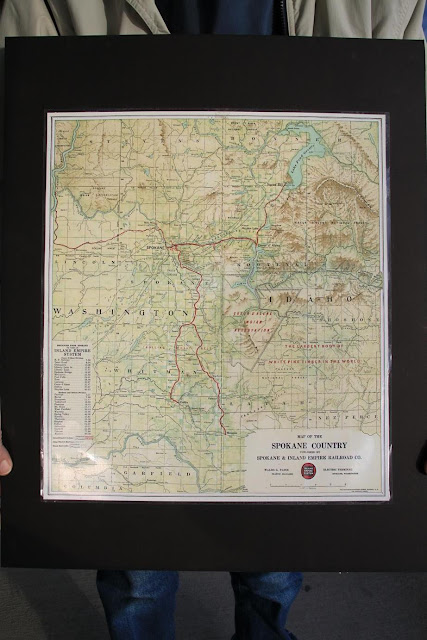 Evergreen Railroad Club: The subject is the S&IE map of railroad