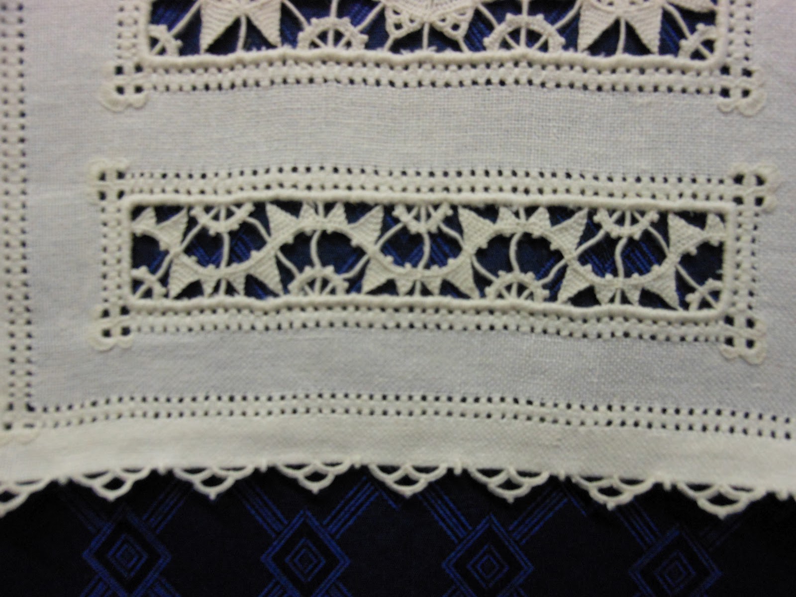 The Ruskin Lace Reference Blog: Karen Quickfall Band Sampler - Part One