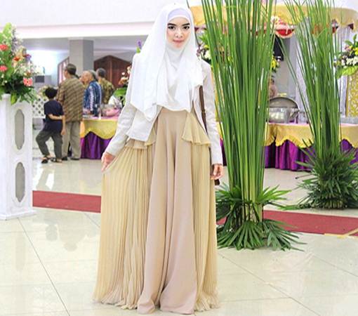 Trend Model Baju Muslim Lebaran Idul Fitri Terbaru 2016 Modern