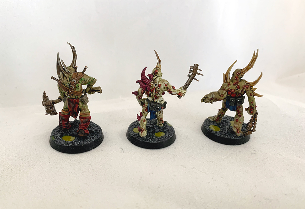 Sword of templar: Army Showcase - second unit of easy to build Pox Walkers
