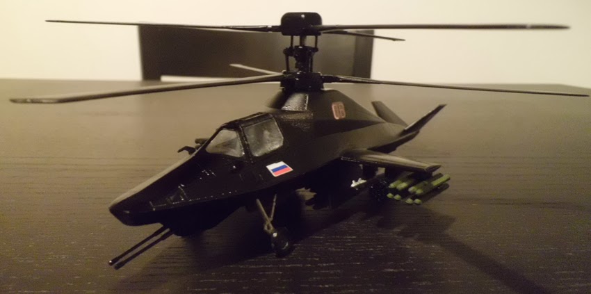Modelismo Aeronáutico Gustavo Z. Arriaga: Kamov KA-58 Black Ghost Stealth