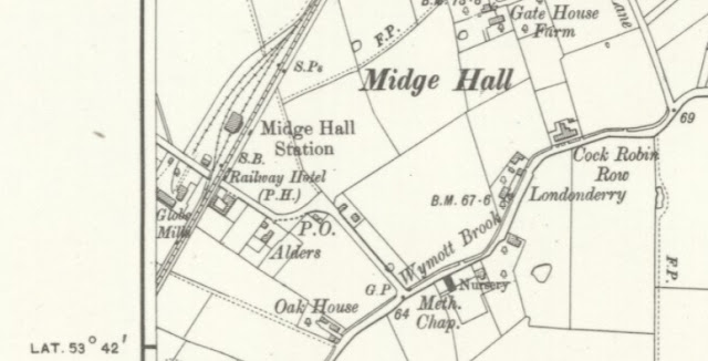 Chorley's Inns and Taverns: Leyland - Railway Hotel (Midge Hall)