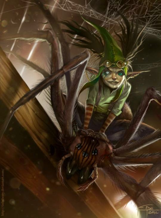 As fantásticas criaturas nas ilustrações de fantasia de Carolina Eade ...