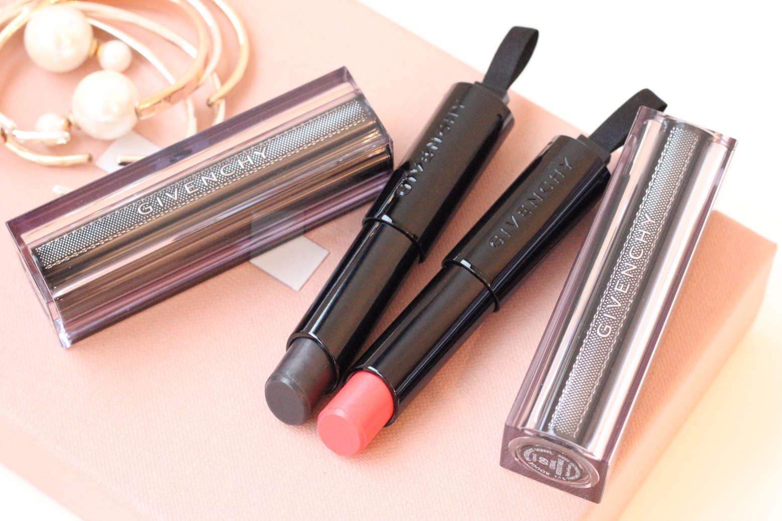 Givenchy Rouge Interdit Vinyl lipstick | BeautyLoves