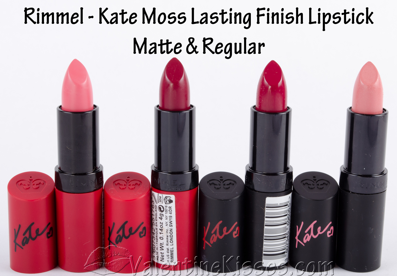 Valentine Kisses: Rimmel Kate Lasting Finish Lipsticks - 2 matte shades ...