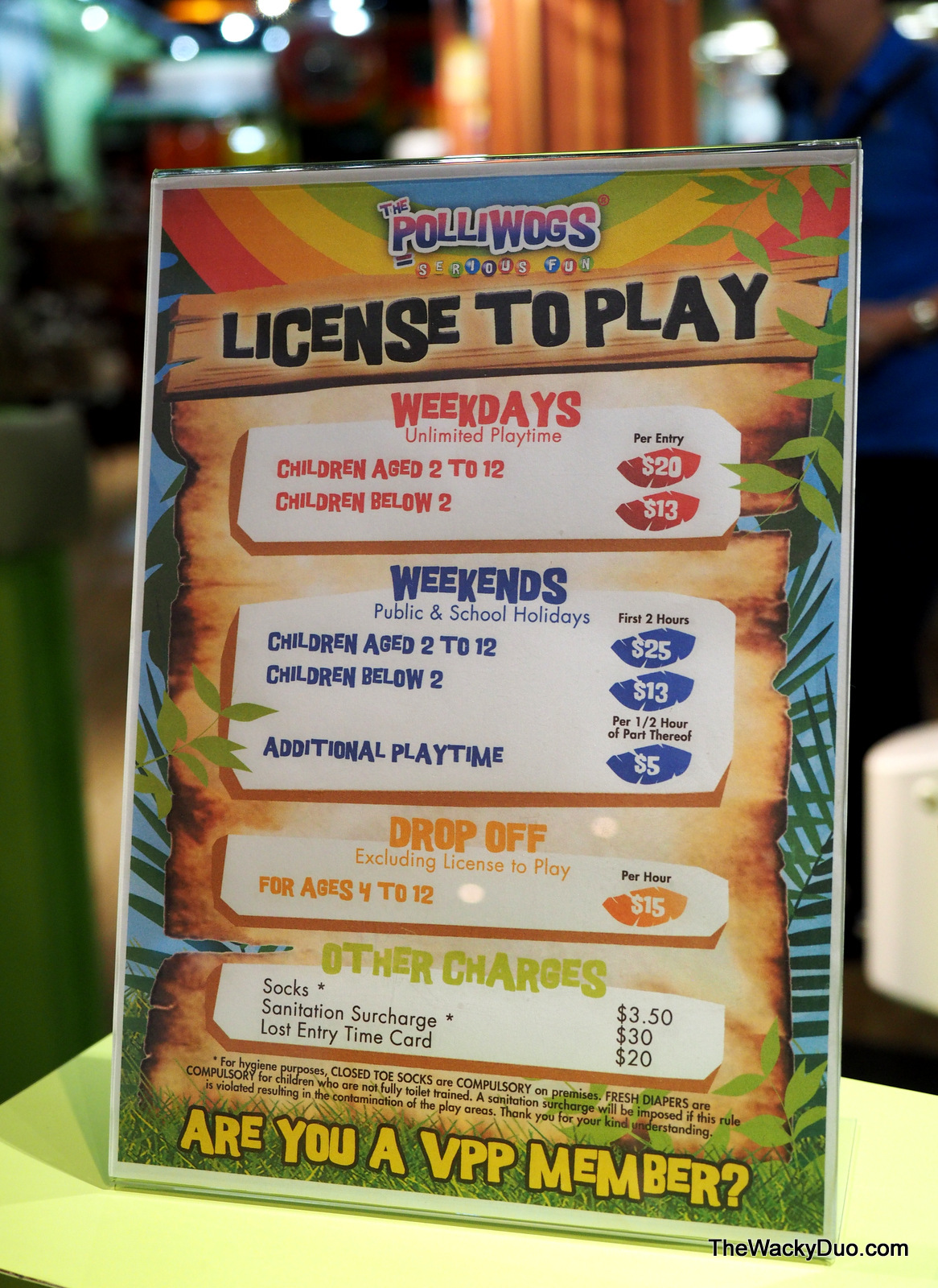 The Polliwogs @ Suntec City : Review - TheWackyDuo.com - Singapore ...