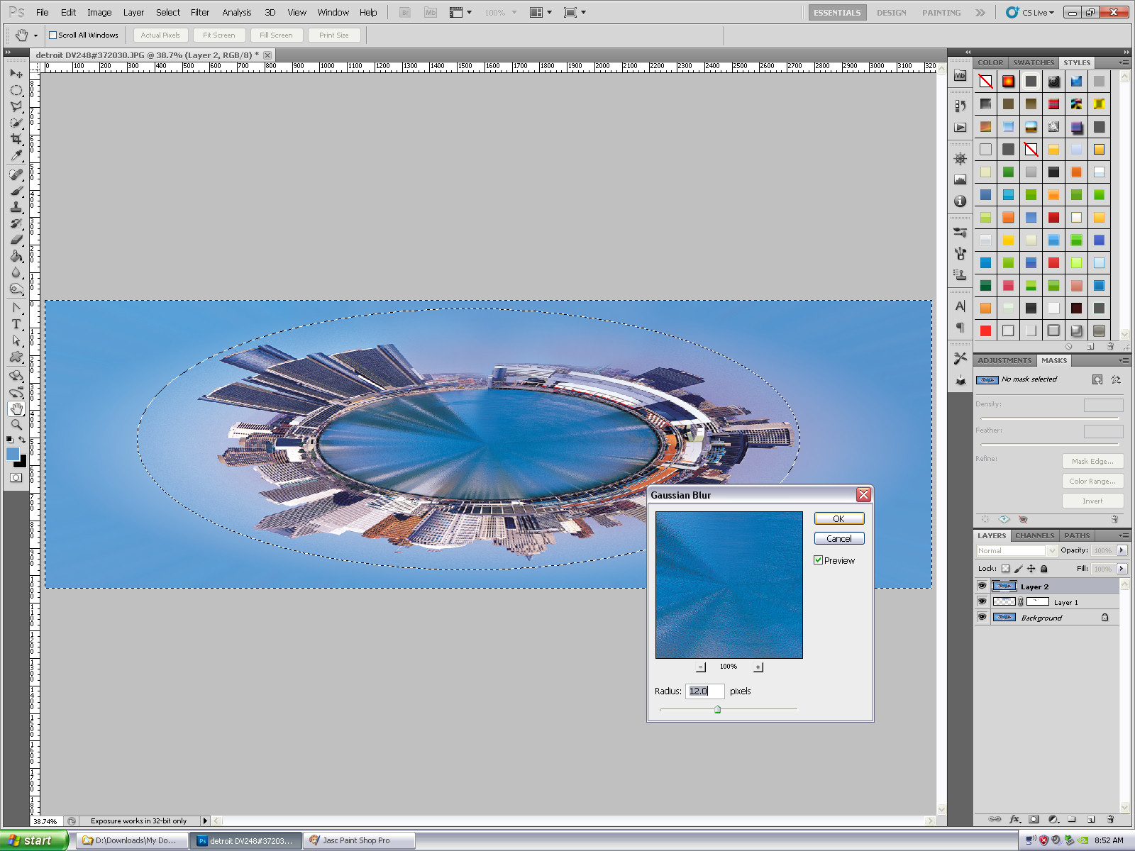 Five Minute Photoshop Tutorials - Mini-Planet ~ 4DragonsMedia