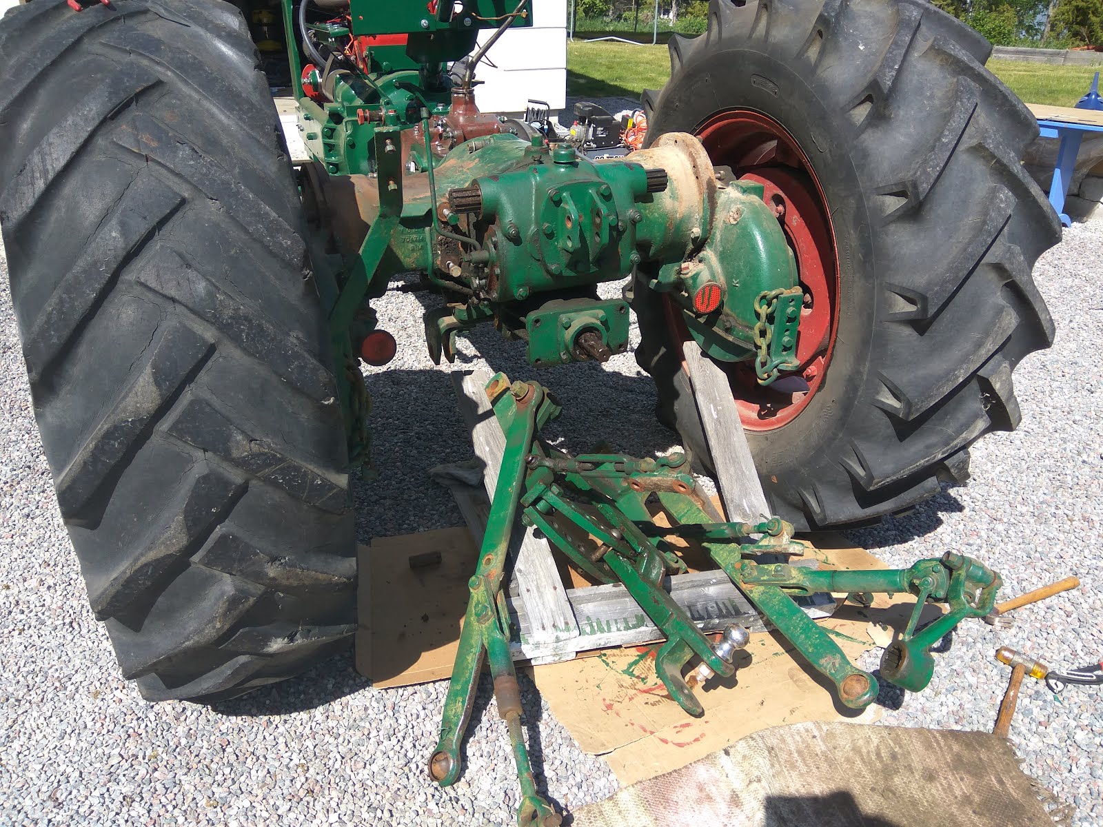 Renovering av en Bolinder-Munktell BM 35: maj 2017